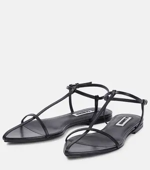 JIL SANDER Tripon Leather Sandals
