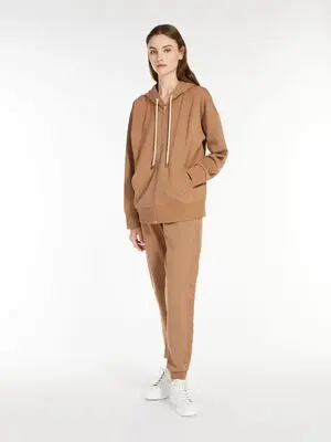 Max Mara Cotton Jersey Hoodie