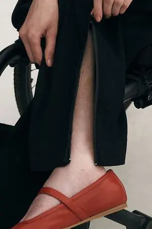 Maeve Colette High-rise Wide-leg Pants - Black