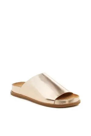 KELSI DAGGER BROOKLYN Squish Slides - Gold