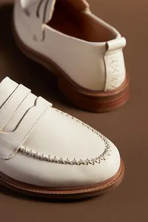 KELSI DAGGER BROOKLYN Lens Loafers - Cream