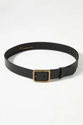 Anthropologie The Emerson Belt Black