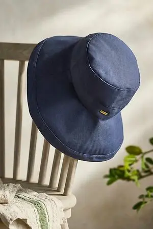TERRAIN Cotton Crusher Hat Dark Denim