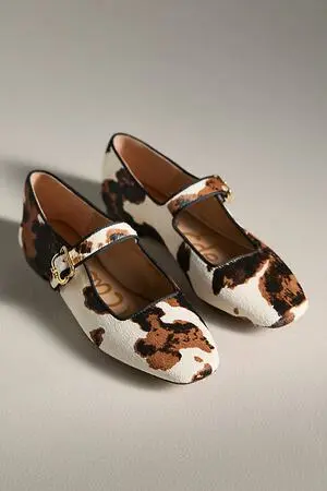 Sam Edelman Sam Edelman Michaela Mary Jane Flats Brown Multi