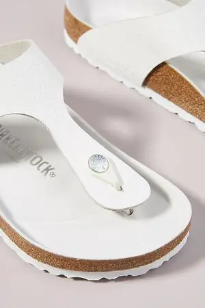 BIRKENSTOCK Gizeh Big Buckle Smooth Leather Sandals