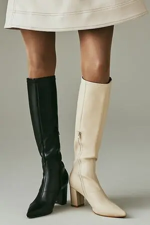 SILENT D Komass Knee-high Boots - Carbon
