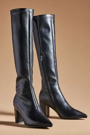 SILENT D Komass Knee-high Boots - Carbon
