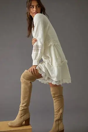KELSI DAGGER BROOKLYN Kelsi Dagger Brooklyn Logan Over-The-Knee Boots Sand