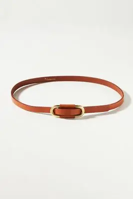 Anthropologie By Anthropologie The Blake Skinny Belt Yellow