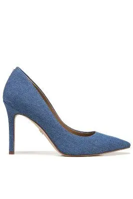 Sam Edelman Sam Edelman Hazel Pointed-Toe Stiletto Heels Blue