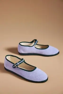 VIBI VENEZIA ViBi VENEZiA Mary Jane Flats Purple