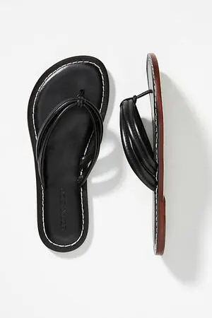 Bernardo Miami Leather Sandals - Black