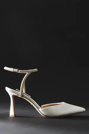 Badgley Mischka Kamilah Heels White