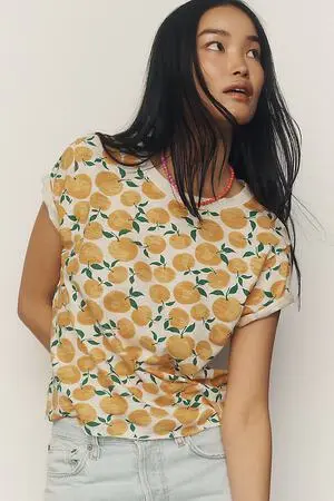 Women's Yellow Printed Shirts