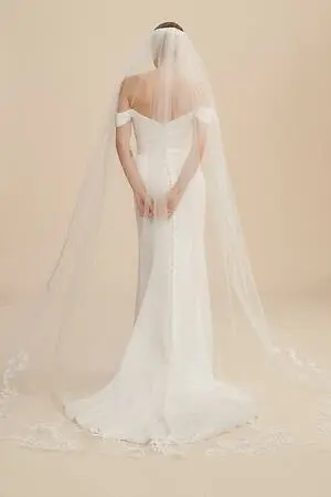 Amsale Cadie Cathedral Veil