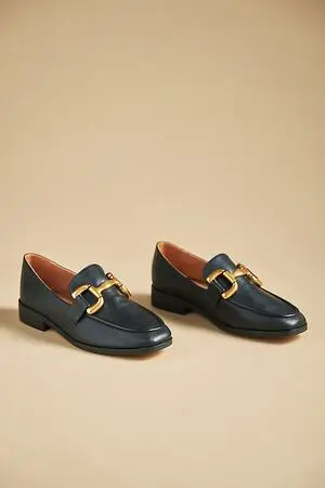 BIBI LOU Zagreb Leather Loafers - Black