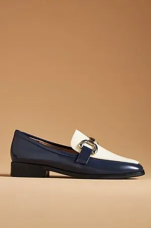 BIBI LOU Zagreb Leather Loafers Blue