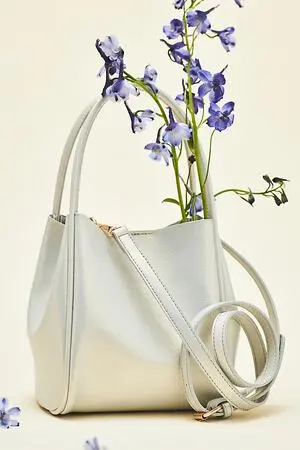 Anthropologie By Anthropologie Hollace Tote: Mi Edition Silver