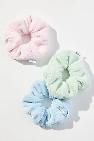 DEWY HOURS Waterlock Scrunchie - Cloudy