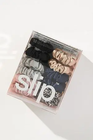 Slip Silk Mini Scrunchies Set - Multi