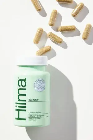 HILMA Gas And Bloat Relief Supplement - Light Green