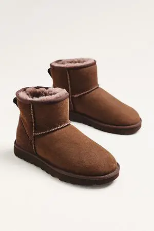 men's warm casual leather boots