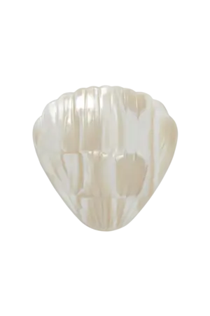 SOPHIE BUHAI Fan Shell Hair Clip - White