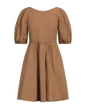 Red Valentino Mini Trapeze Dress - Brown