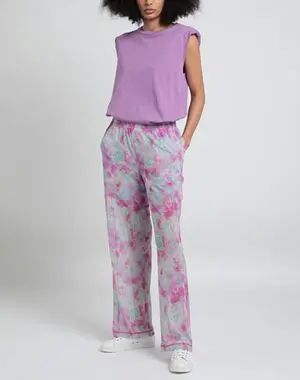 Alexander McQueen Straight Leg Pants - Mauve