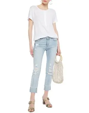 DL1961 Cotton Boyfriend Jeans