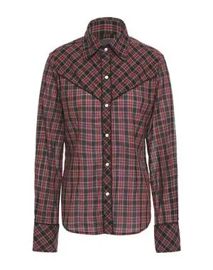NILI LOTAN Tartan Patterned Shirt