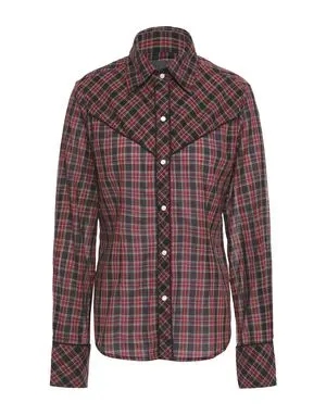 NILI LOTAN Tartan Patterned Shirt