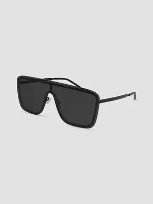 Saint Laurent Sl 364 99mm Mask Sunglasses - Black