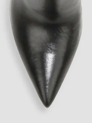Veronica Beard Lisa 95mm Knee-high Wide-calf Leather Boots