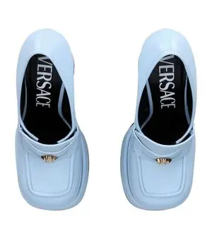 Versace Leather Medusa Platform Loafers 155