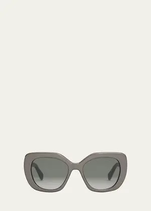 Celine Triomphe Butterfly Sunglasses Blue