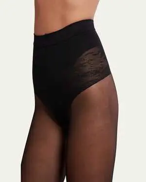 Wolford Tummy Control Tights - Black