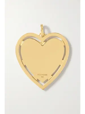 FOUNDRAE True Love 18-karat Diamond Pendant