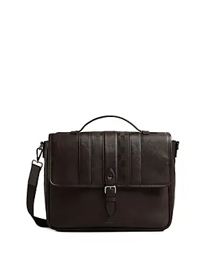 Ted Baker London Wayvees House Check Buckle Satchel