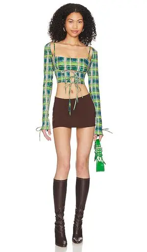 GUIZIO Micro Mini Skirt