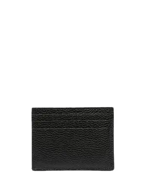 TOM FORD Logo-print Grained-leather Cardholder - Black
