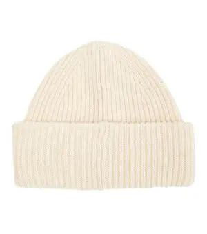 Acne Studios Pana Ribbed-knit Wool Beanie - Beige