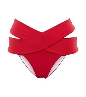 ALEXANDRA MIRO Tara Bikini Bottoms - Red
