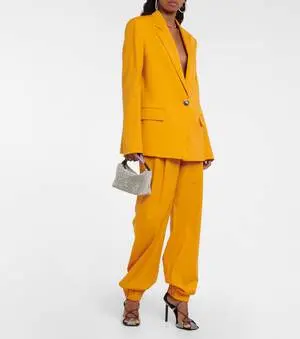 EERA Eéra Moonbag Embellished Mesh Shoulder Bag