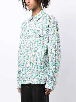 MARINE SERRE Floral-print Shirt