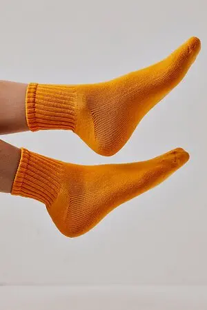 Women's Gold Socks