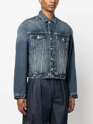 Kenzo Cropped Denim Jacket