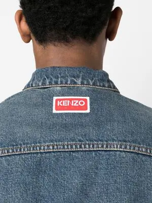 Kenzo Cropped Denim Jacket