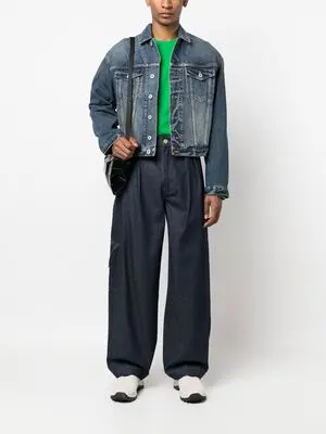 Kenzo Cropped Denim Jacket