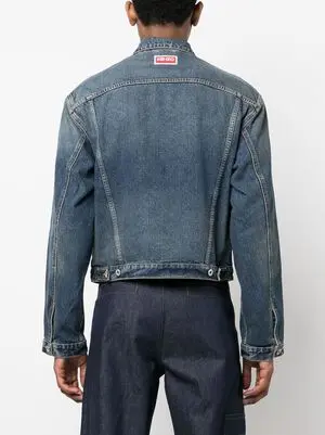Kenzo Cropped Denim Jacket